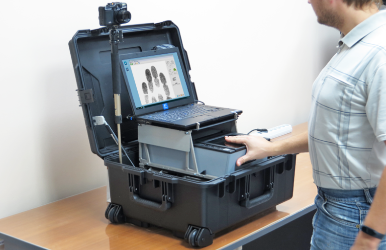 MKDS Mobile Fingerprint Enrollment and Express ID Check Station – Papillon Systems